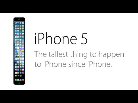Spoof iPhone 5 Ad Imagines a Really, Really Tall Display