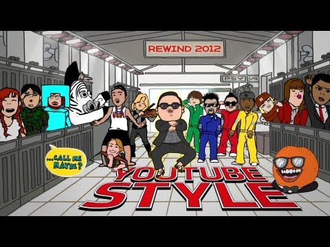Rewind YouTube Style 2012, A Tribute To the Year's Top YouTube Stars