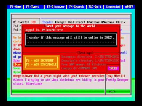 What Twitter Might Have Looked Like If it Was Created in the 1980s