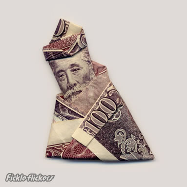 Moneygami, Paper Money Origami by Yosuke Hasegawa