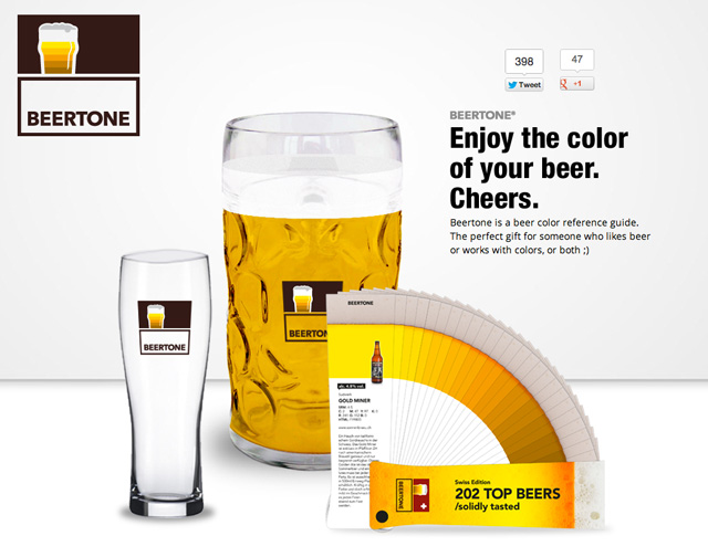 Beertone, A Beer Reference Guide That Looks Like a Color Swatch Book