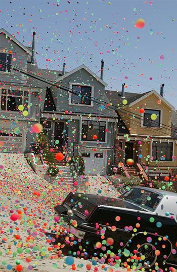 250,000 Superballs Unleashed on the Streets of San Francisco in Sony ...