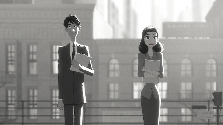Paperman, A Wonderfully Minimalist Black and White Walt Disney ...