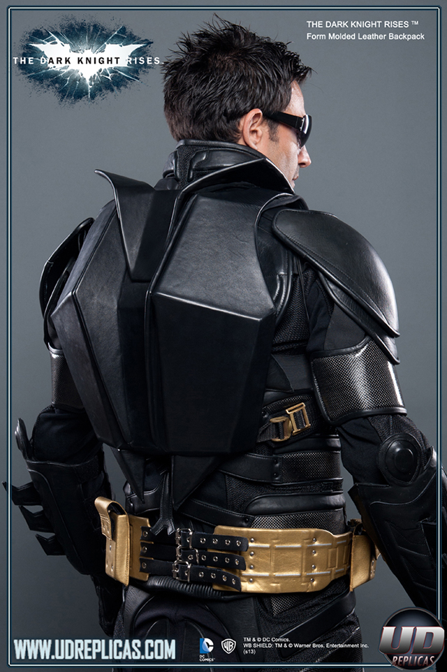 Leather Batman Backpack Inspired by 'The Dark Knight' Films