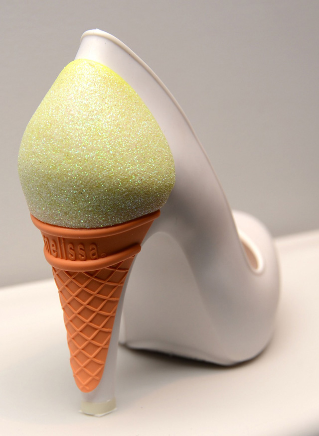 Ice Cream Cone High Heels, Designed by Karl Lagerfeld for Brazilian ...