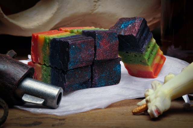 Unicorn Poop Soap, 'Smell Like a Fecal Rainbow!'