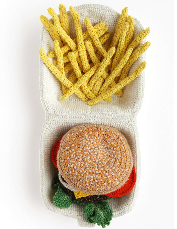 Crocheted Food Art