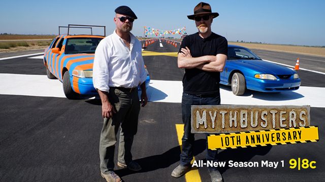 MythBusters 10th Anniversary Season Premieres May 1st