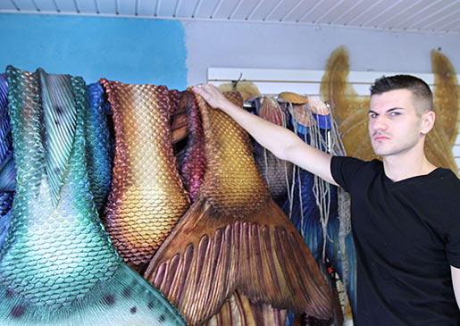 Man Obsessed With Being a Merman Becomes a Tail-Making 'Mertailor'