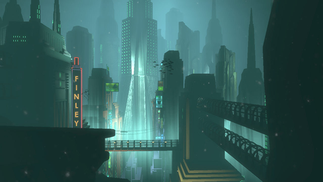 Optical Illusion Creates an Underwater View of Rapture, A City From the ...