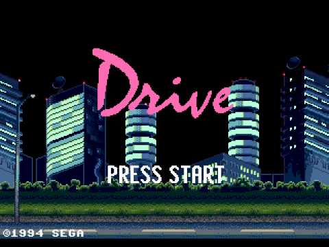 The Film 'Drive' With a Retro Sega Genesis Title Screen