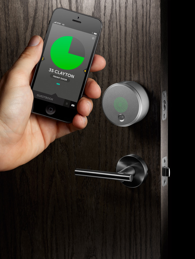 August Smart Lock, A Smartphone-Controlled Door Lock