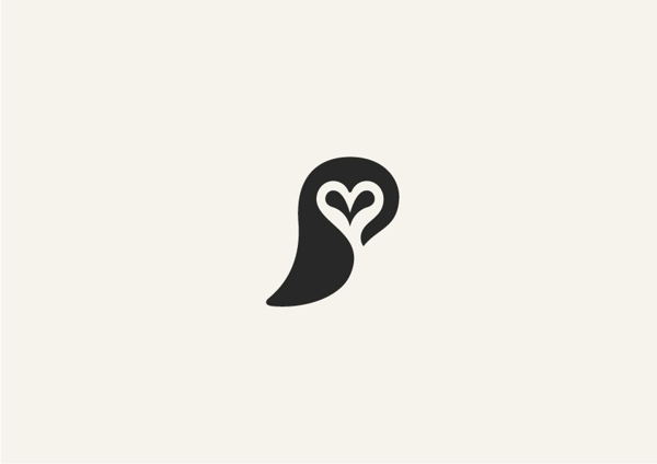 Super Simple Negative Space Animal Illustrations