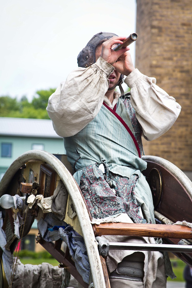 The Wheel House, A Mobile Theatrical Performance in a Rolling House