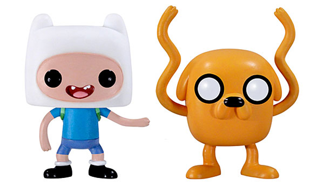 Stylized Series of Vinyl 'Adventure Time' Figures