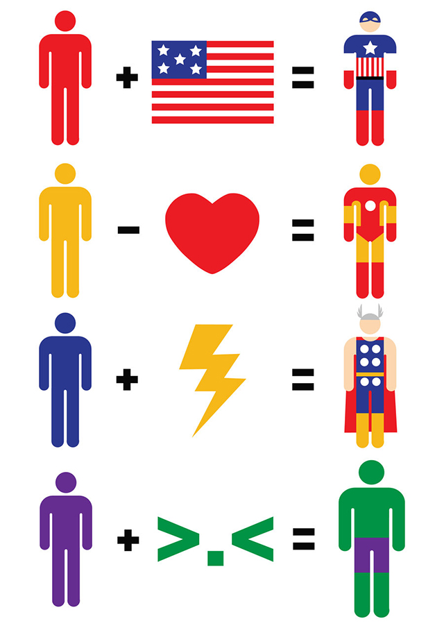 Pop Culture Math Equations Calculate the Origins of Characters From ...