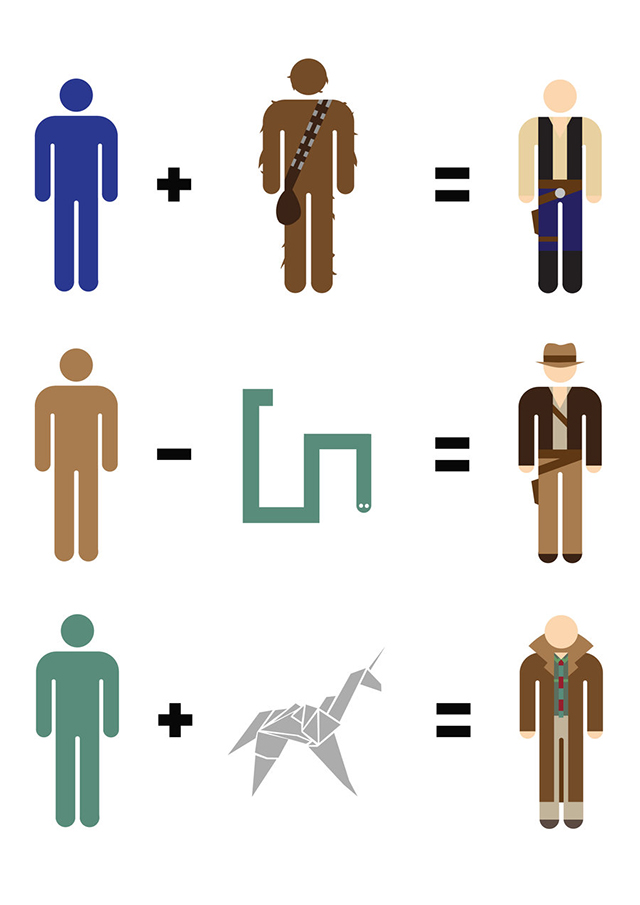 Pop Culture Math Equations Calculate the Origins of Characters From ...