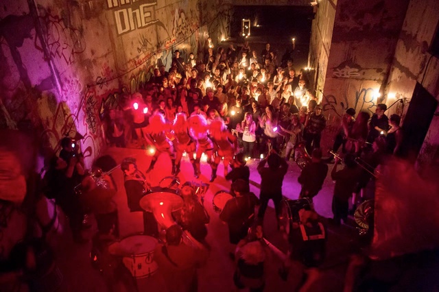 Inside a Secret Dance Party in an Abandoned Brooklyn Subway Station