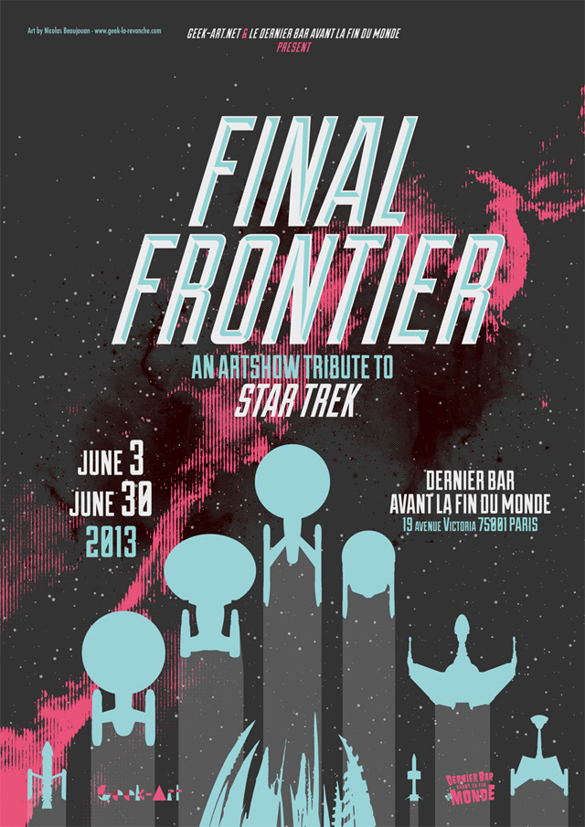 Final Frontier, Art Show Tribute to 'Star Trek' at the Dernier Bar ...