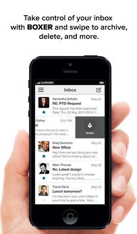 Boxer, A New iOS Email App That Lets You Quickly Triage Your Inbox