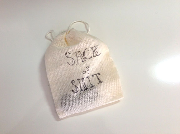 Sack of Shit, Kawaii Poop Magnets by Kit Cameo