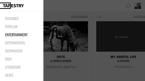 Tapestry, An iOS App For Creating & Viewing Tappable Stories