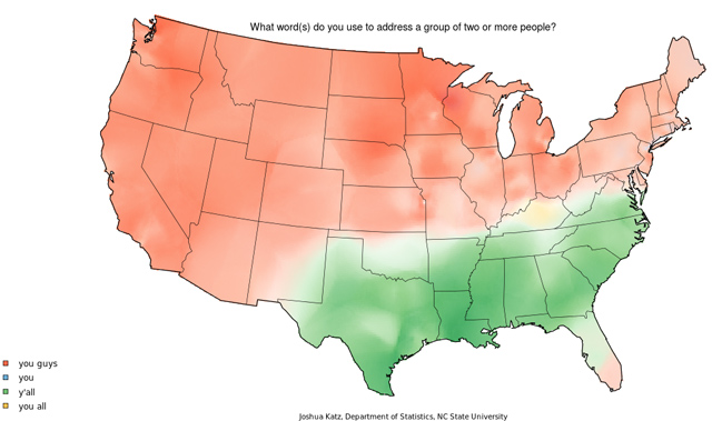 Soda, Pop, or Coke: Maps of Regional Dialect Variation in the United States