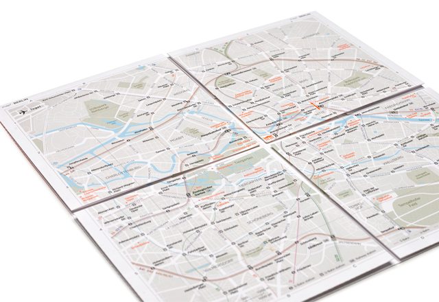 map², A Clever 'Zoomable' Paper Street Map