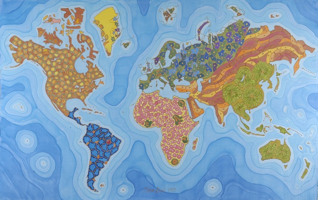 The Map of Health, A Map That Represents Countries by Disease Rates