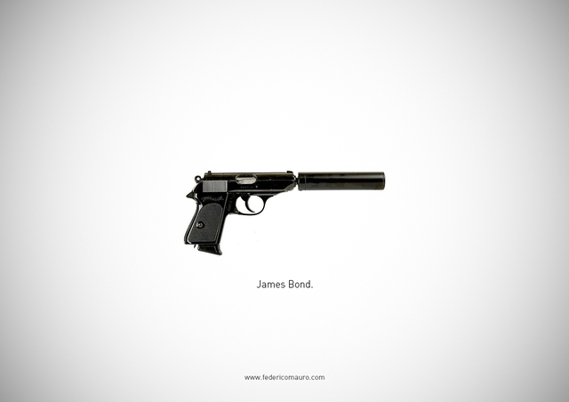 Famous Guns, The Iconic Firearms of Fictional Characters & Historical ...