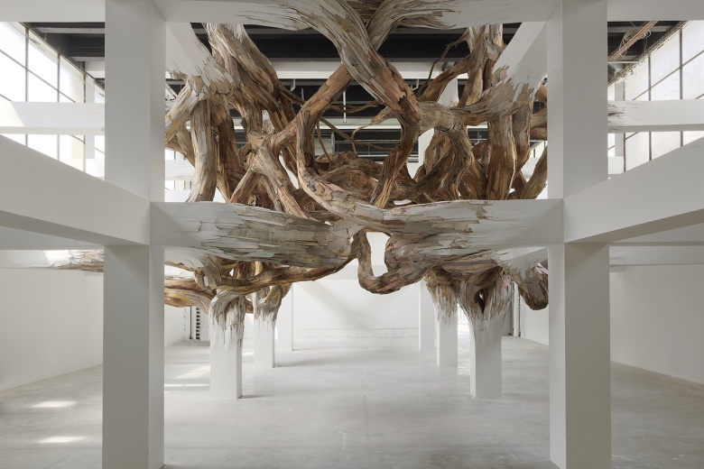 Baitogogo, Tangled Branch Installation at the Palais de Tokyo in Paris