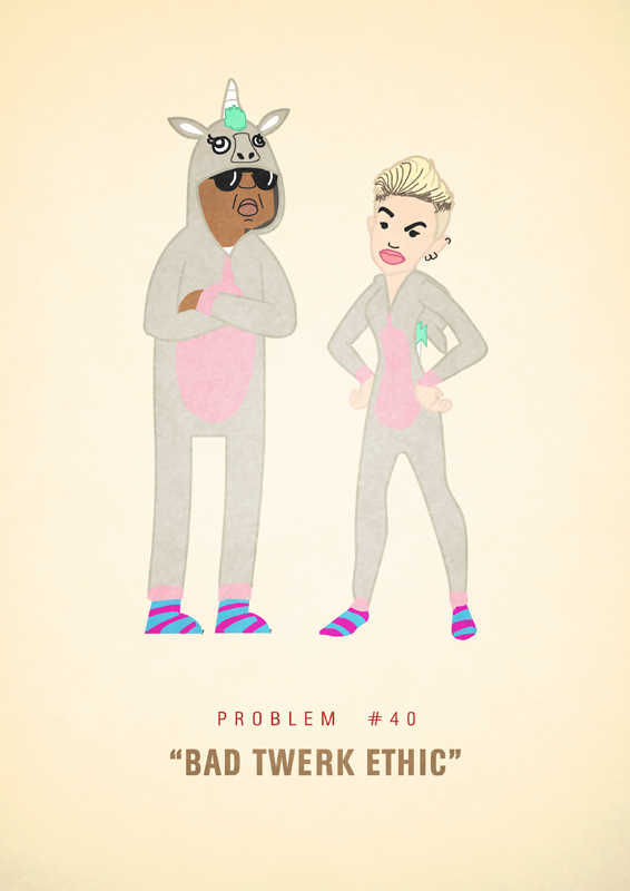 99 Problems, Humorous Illustrations of Jay-Z's Potential Problems
