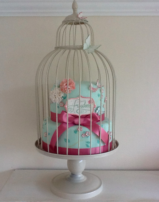 Divorce Cake Celebrates Freedom