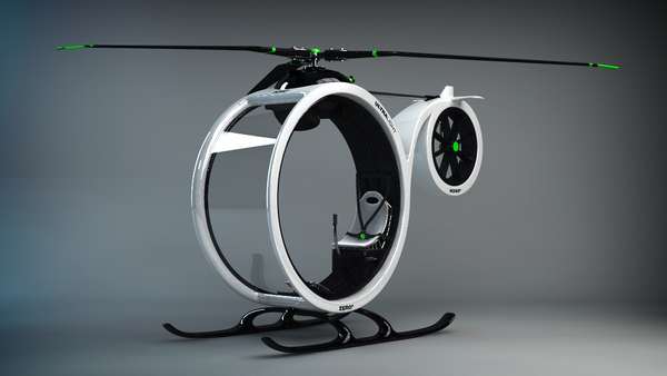 ZEROº, An Ultralight Helicopter Concept Design