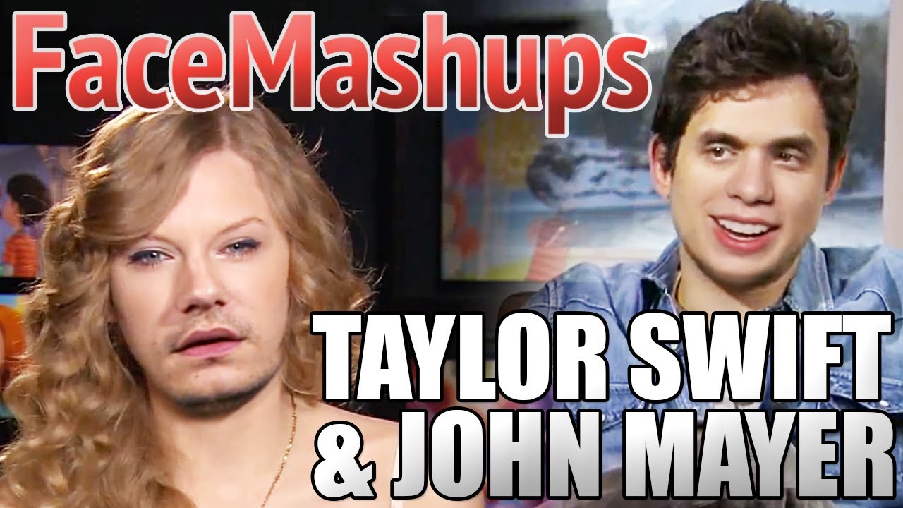 Celebrity Face Mashup Featuring Taylor Swift and John Mayer
