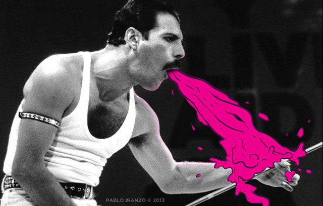 Epic Pukes, Famous Singers Spewing Out Colorful Vomit