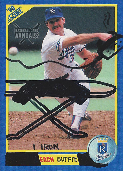 Baseball Card Vandals, Worthless Old Baseball Cards Defaced With Funny ...