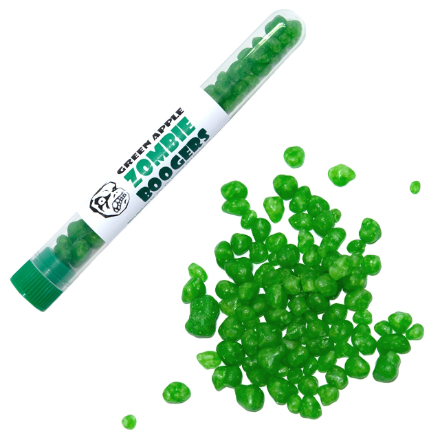 Green Apple Zombie Booger Candy