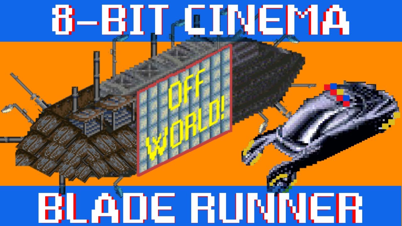 8 Bit Cinema – Blade Runner Retold in 120 Animated Seconds