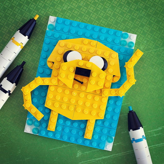 Brick Sketches, Pop Culture Characters Recreated in LEGO