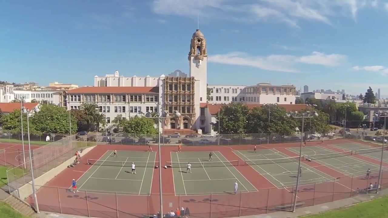 Drone's Eye View of San Francisco's Mission District