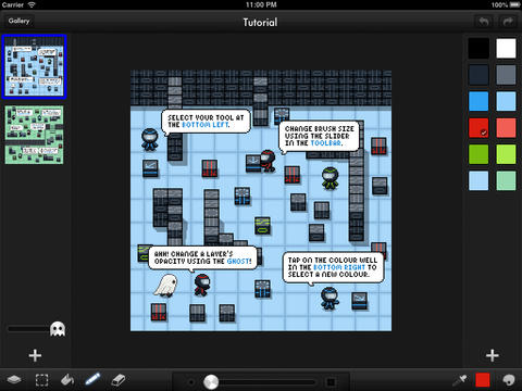 Pixaki, An iPad App For Creating Pixel Art From Scratch