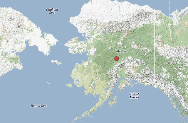 Map Showing the Exact Geographic Center of Every State in the United States