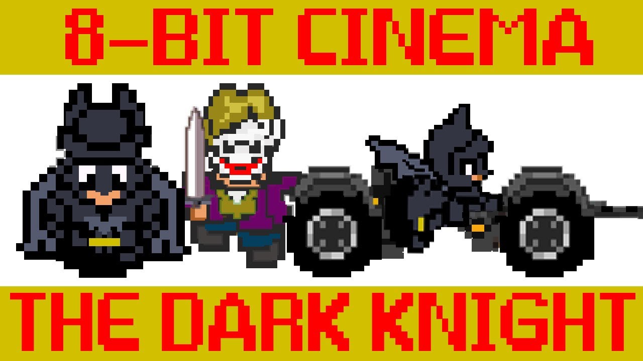 8 Bit Cinema – The Dark Knight Retold in 150 Animated Seconds