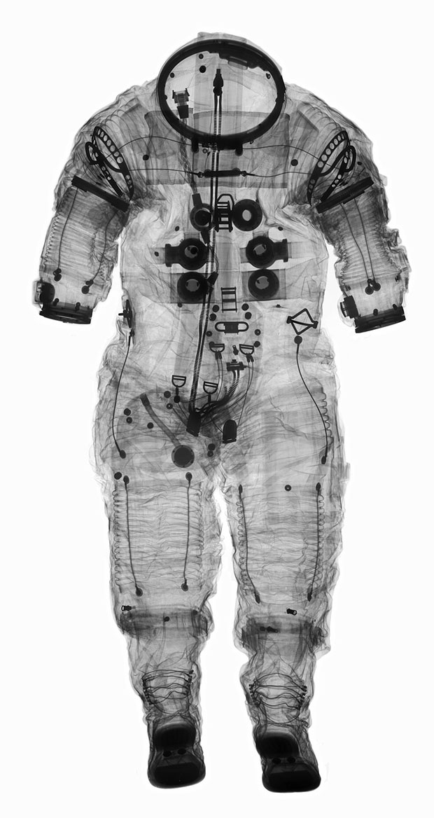 X-Ray Photos of NASA Spacesuits