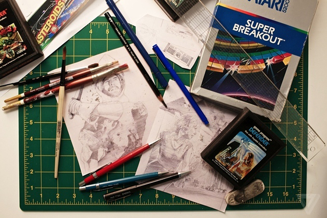 The Imaginative Box Art of 8-Bit Atari Video Games