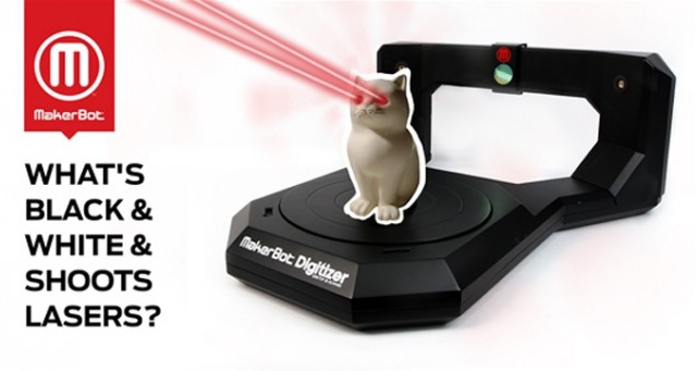 MakerBot Digitizer Desktop 3D Scanner Now Available for Pre-Order