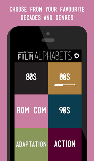 The Film Alphabets, An iOS App That Quizzes Your Movie Knowledge