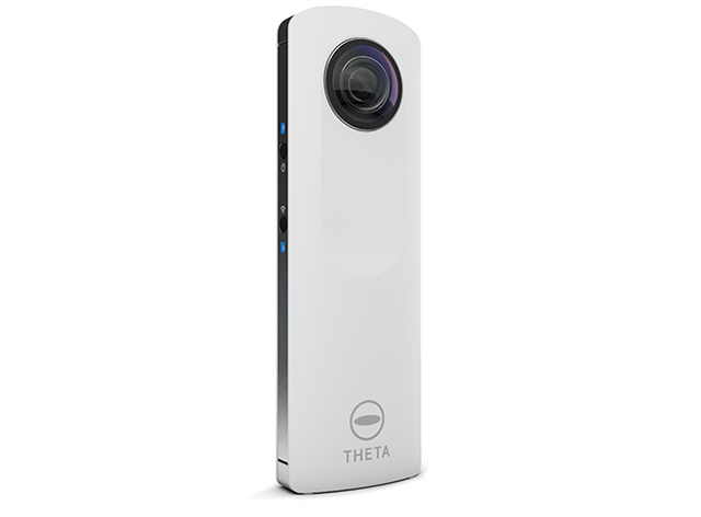 Ricoh Theta, A 360-Degree Camera That Connects to Smartphones Via Wi-Fi
