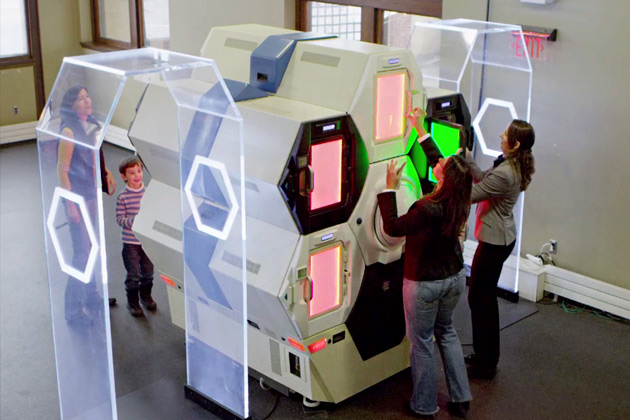 Qylatron Self-Service Security-Screening Kiosk